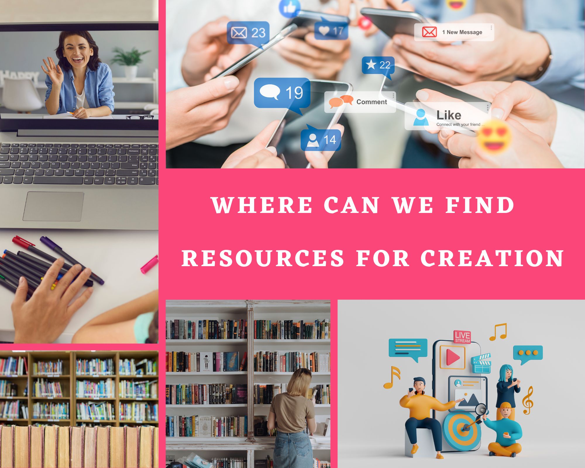 Where Can We Find Resources For Creation